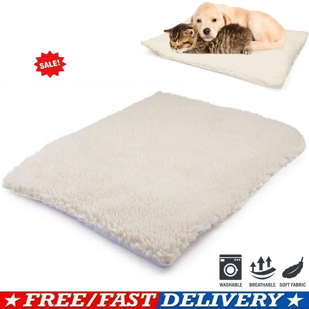 Self Heating Pet Pads Blanket Puppy's Pet Pad Warming Cushion Mat for ...