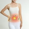 Self-Heating Waist Support Belt with Natural Herbs for Lower Back Pain ...