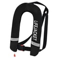 Self-Inflating Adult Life Vest for Fishing, Boating & Water Sports ...