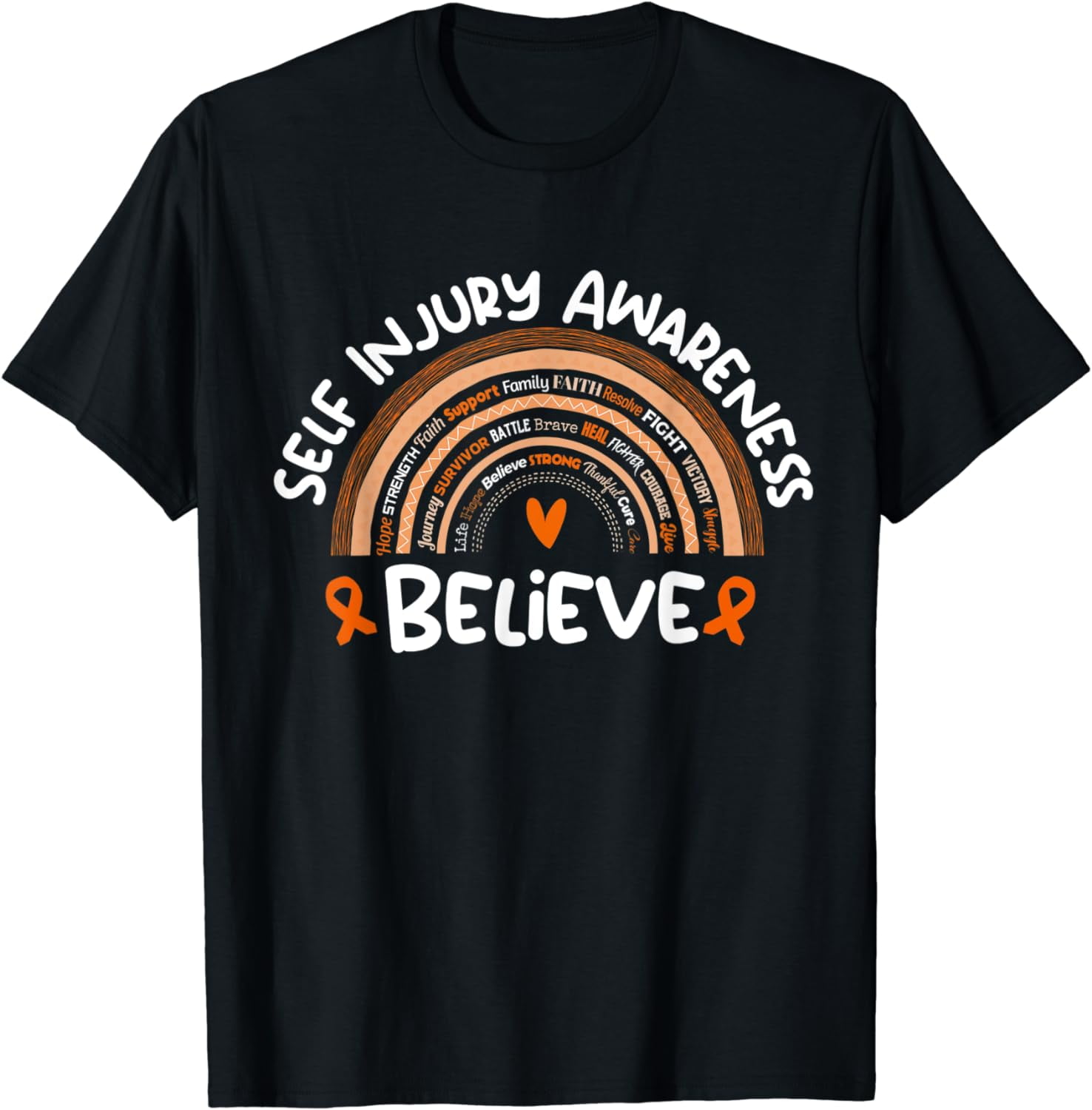 Self Injury Awareness Month Shirt | Self Injury Awareness T-Shirt ...