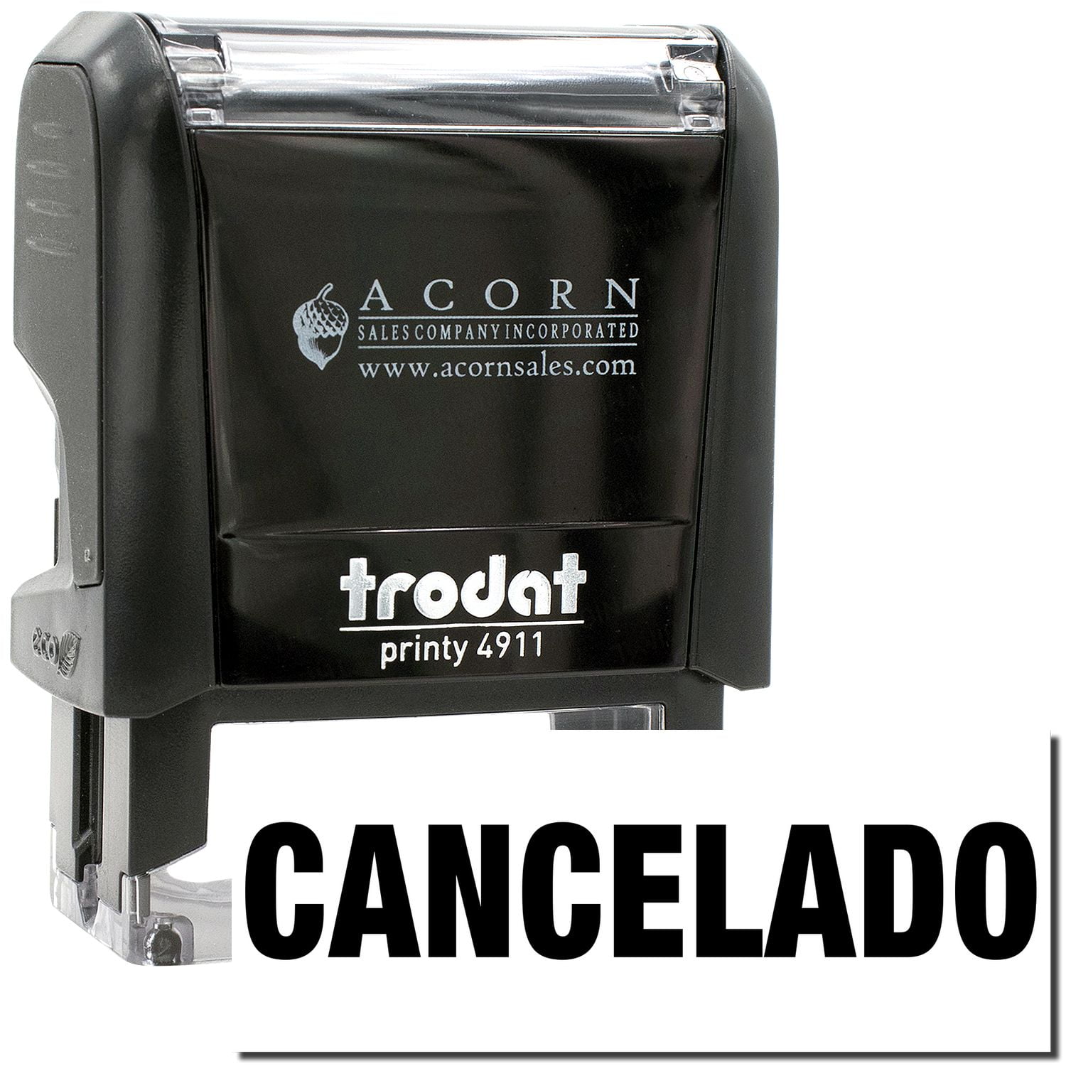 Self-Inking Cancelado Stamp, Trodat Printy 4911, Press and Print ...