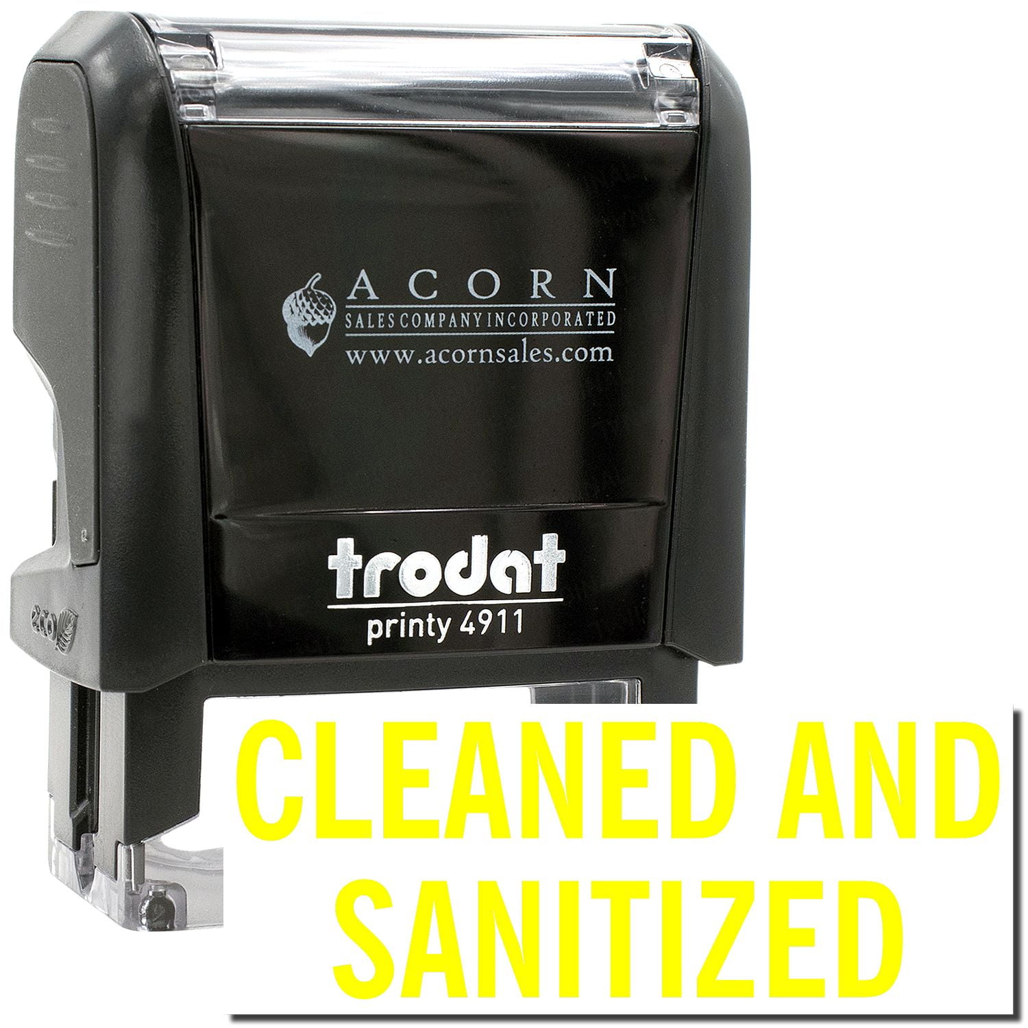 Self-Inking Cleaned and Sanitized Stamp, Trodat Printy 4911, Press and ...