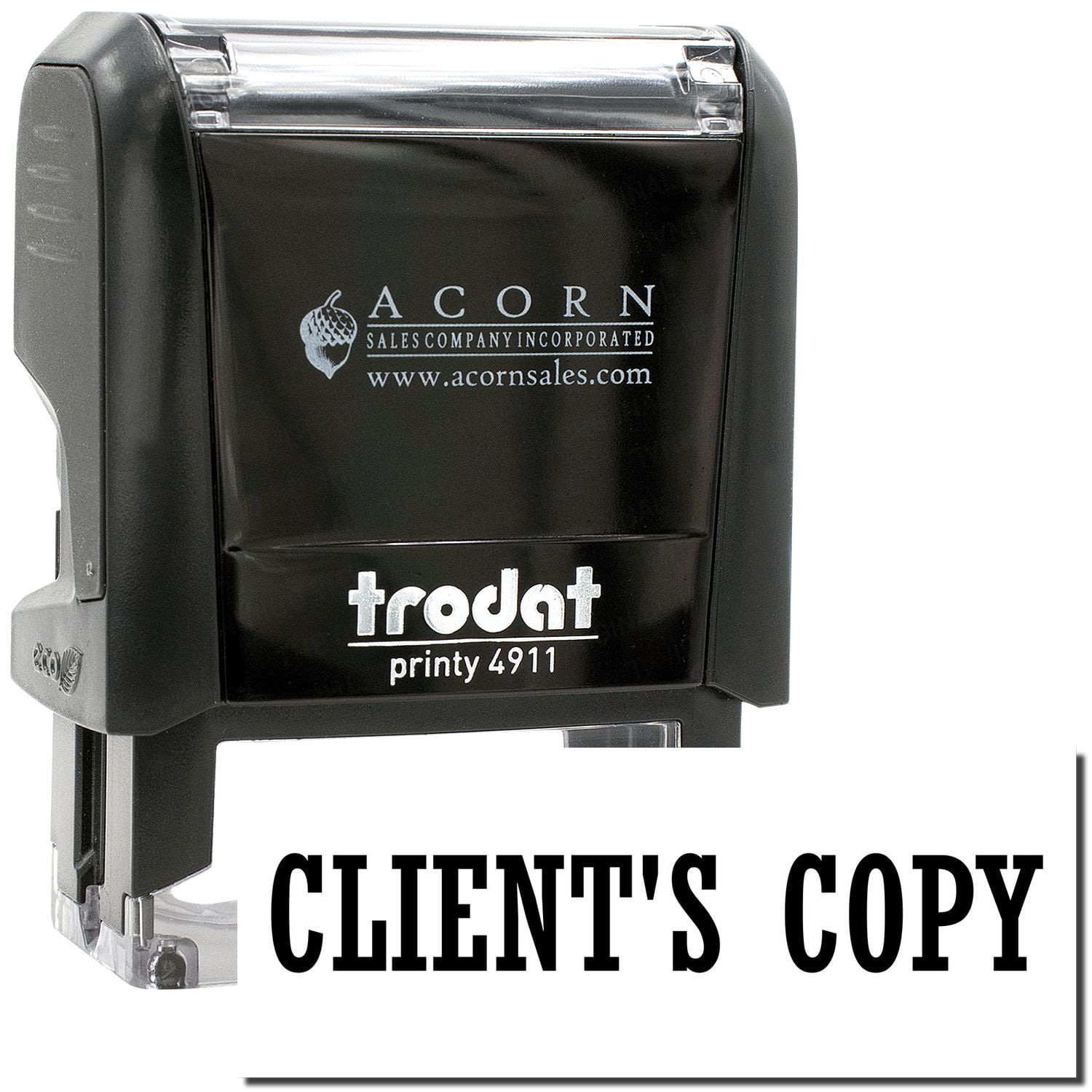 Self-Inking Client's Copy Stamp, Trodat Printy 4911, Press and Print ...