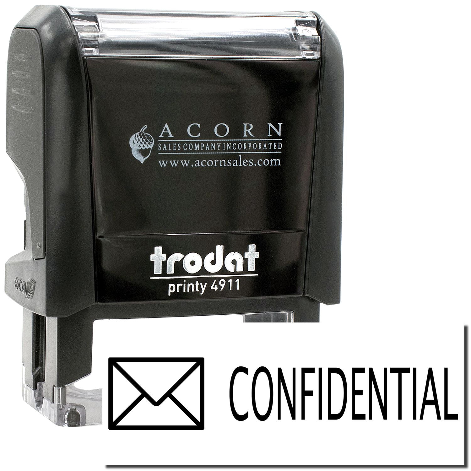 Self-Inking Confidential with Envelope Stamp, Trodat Printy 4911, Press ...