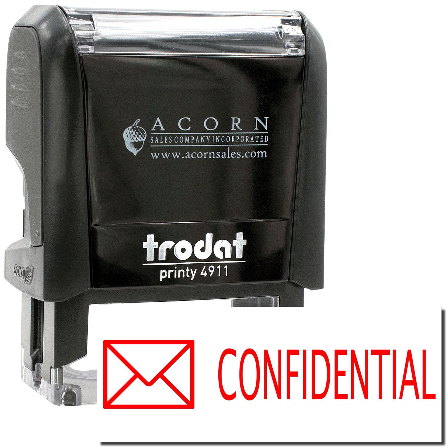 Self-Inking Confidential with Envelope Stamp, Trodat Printy 4911, Press ...