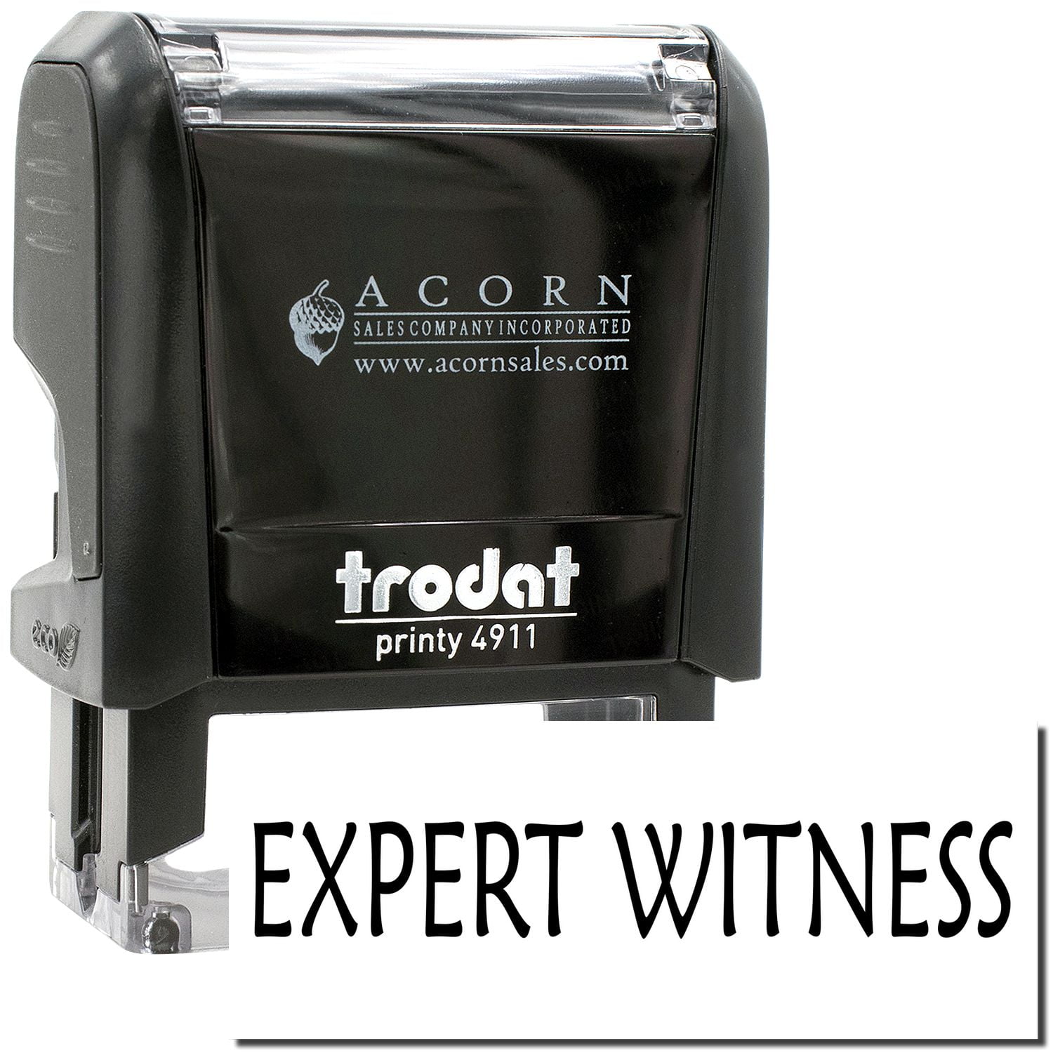 Self-Inking Expert Witness Stamp, Trodat Printy 4911, Press and Print ...