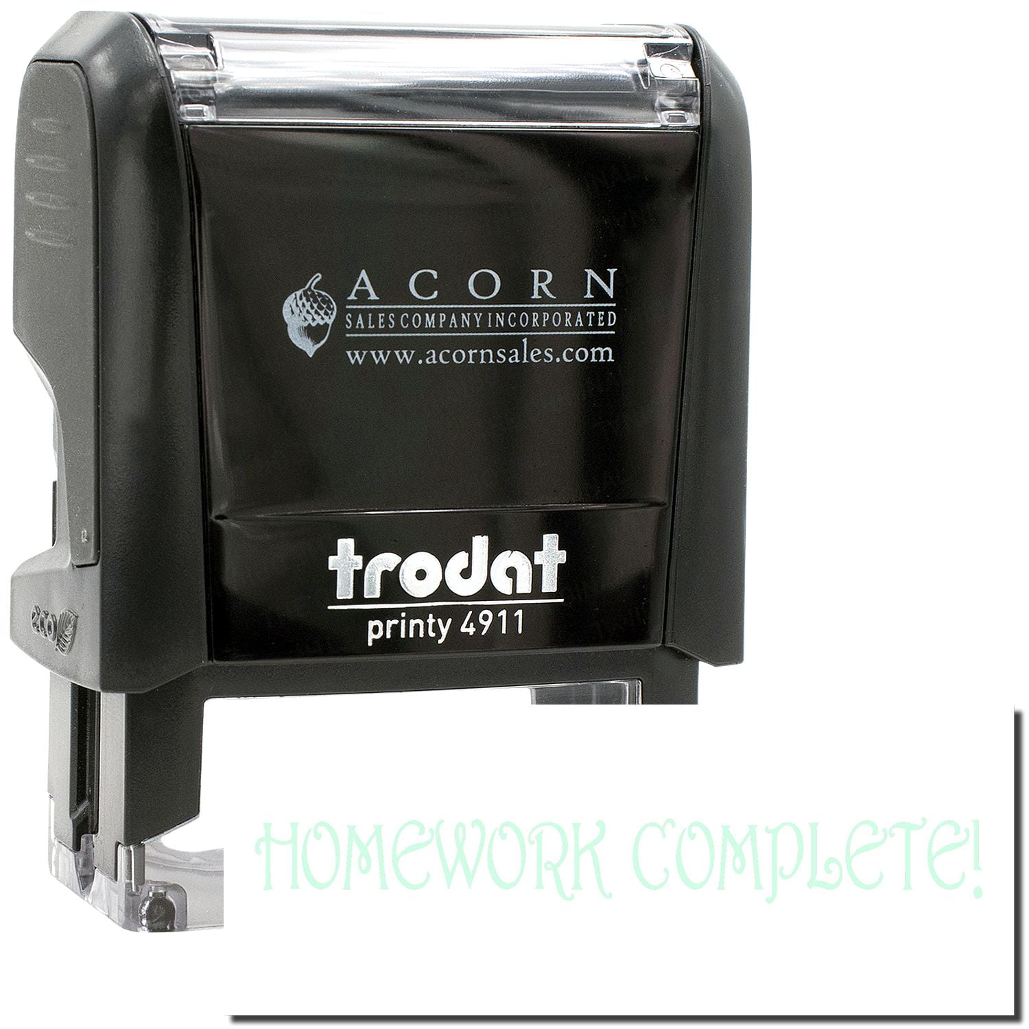 Self-Inking Homework Complete Stamp, Trodat Printy 4911, Press and ...