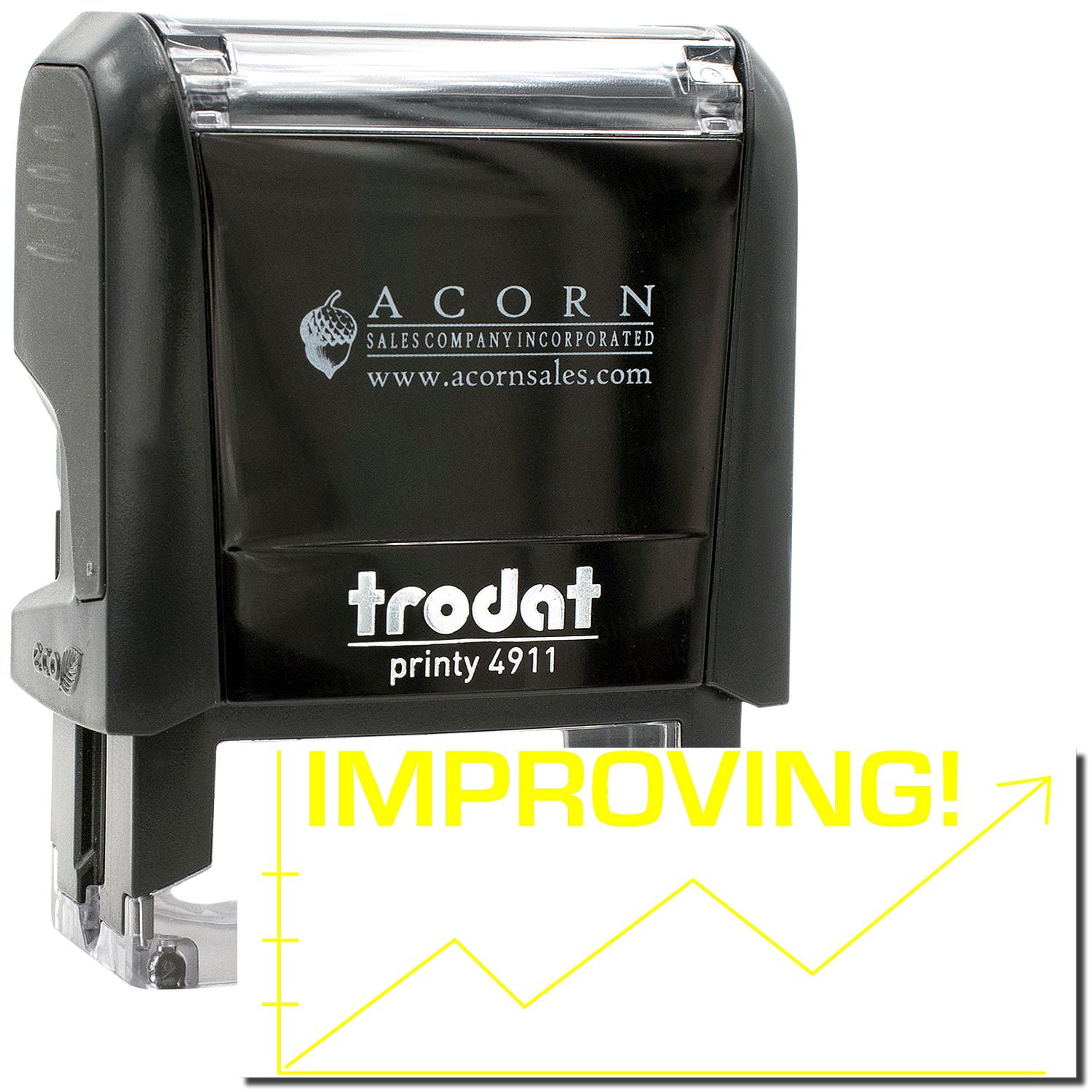 Self-Inking Improving with Chart Icon Stamp, Trodat Printy 4911, Press ...