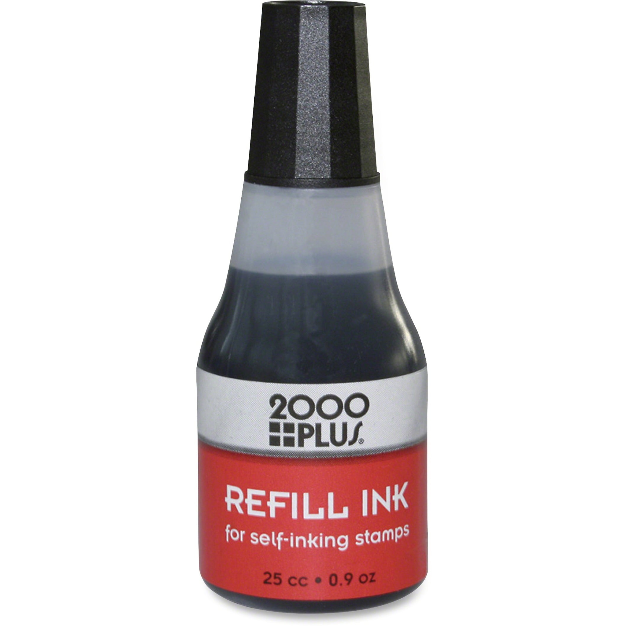 Self-Inking Refill Ink, Black, 0.9 Oz. Bottle | Bundle of 5 - Walmart.com