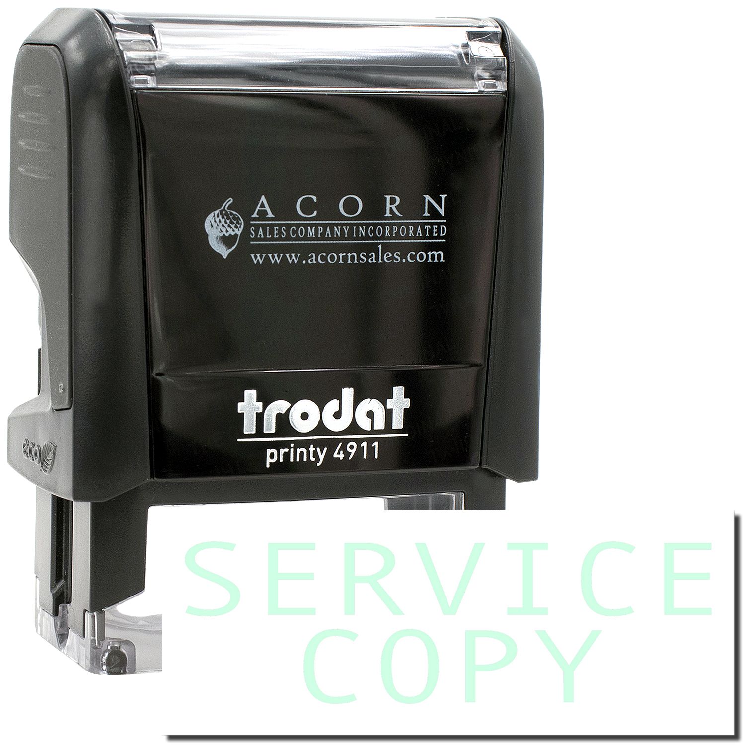 Self-Inking Service Copy Stamp, Trodat Printy 4911, Press and Print ...