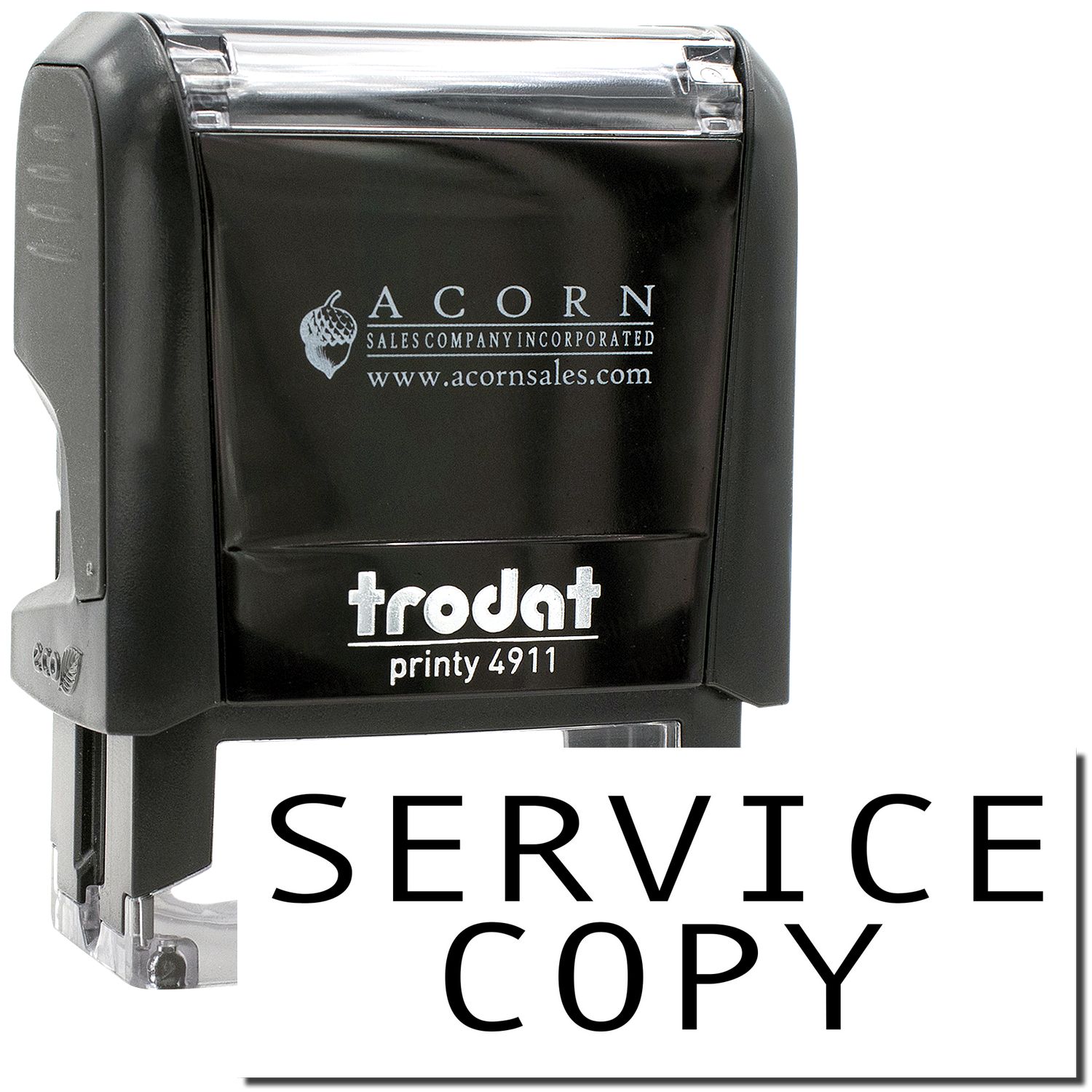 Self-Inking Service Copy Stamp, Trodat Printy 4911, Press and Print ...