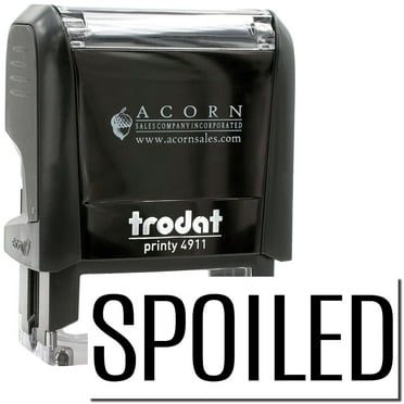 Slim Pre-Inked Refused Stamp, Slim 1444, Ultra Slim Design, Impression ...