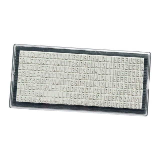 Self Inking Stamp Set Printing Stamp Date Detachable Letter DIY ...