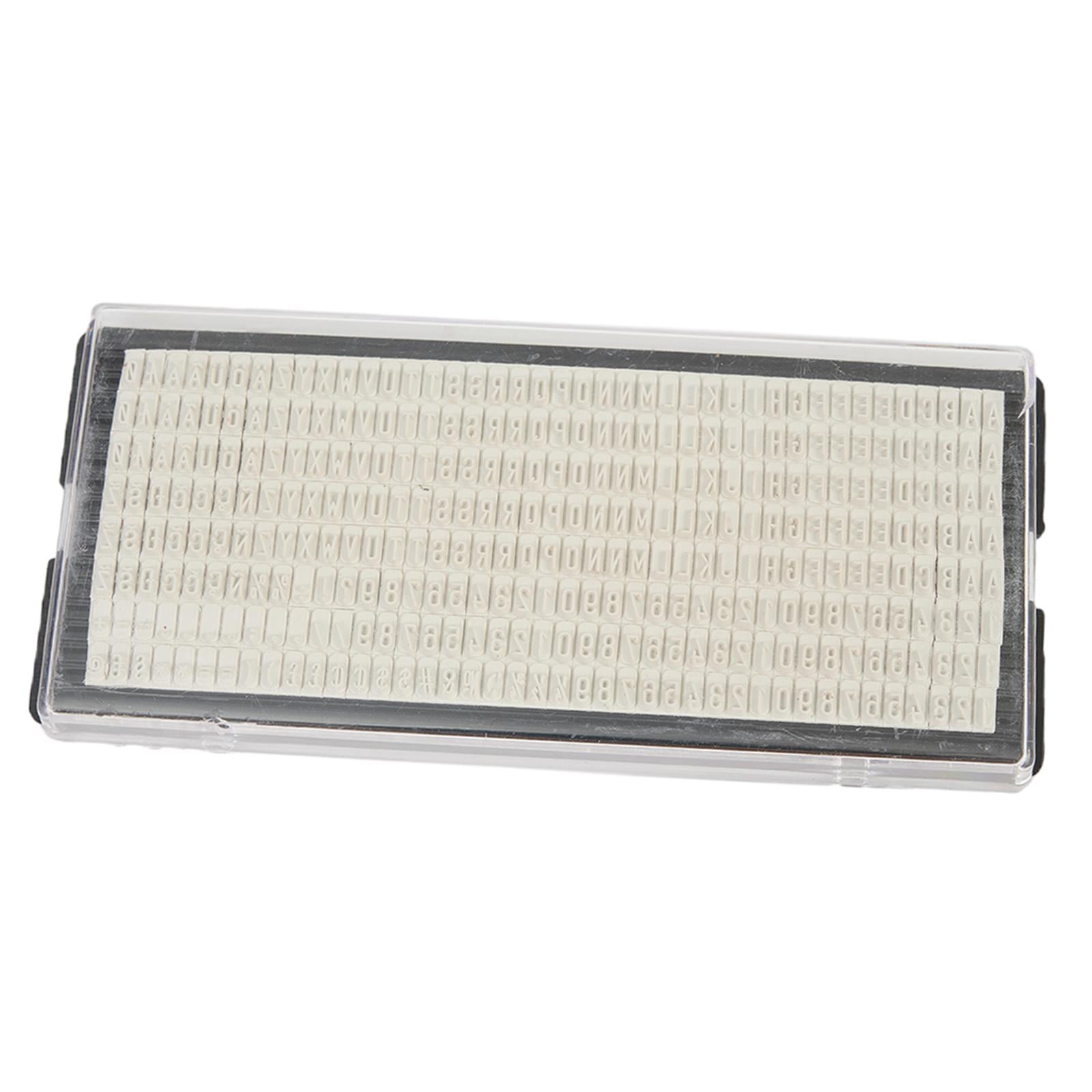 Self Inking Stamp Set Printing Stamp Letter Number Learning ...