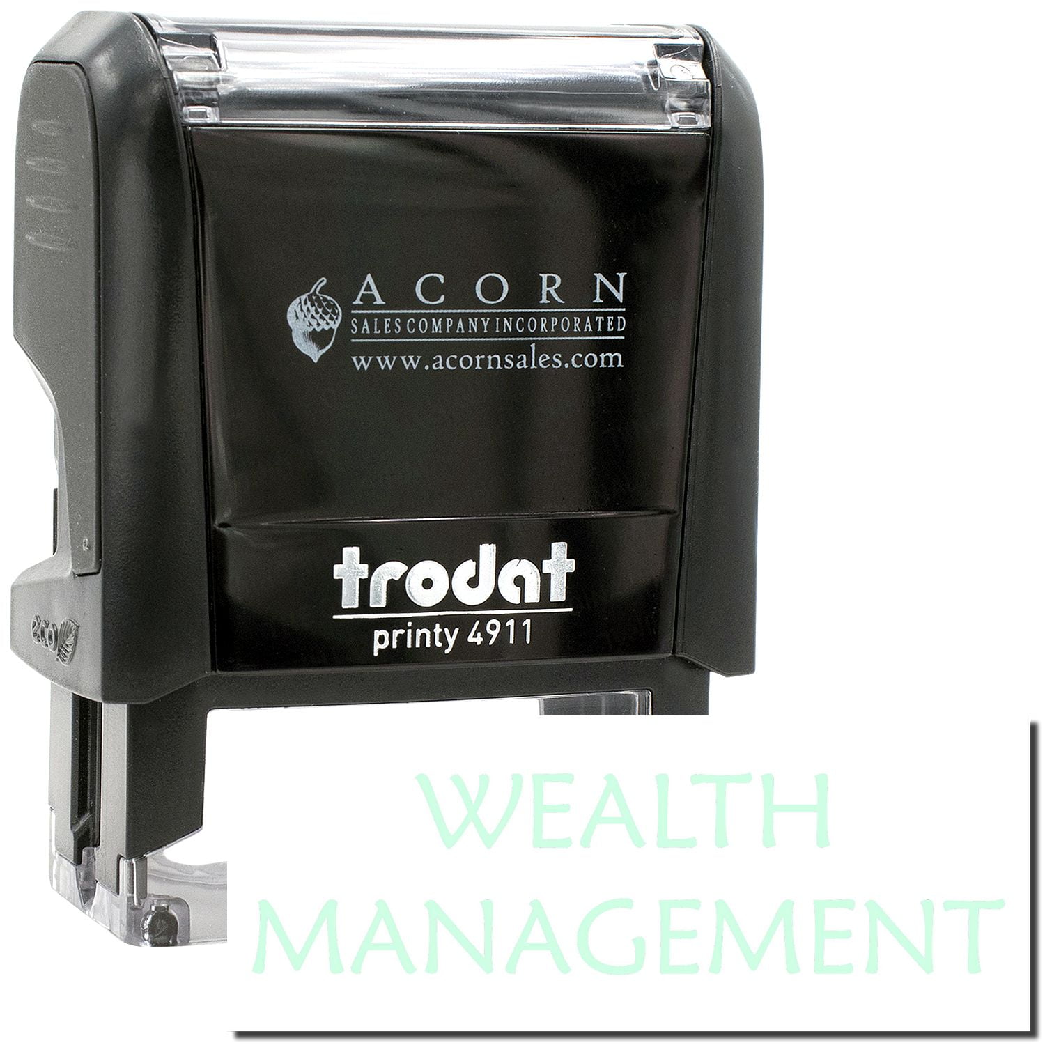 Self-Inking Wealth Management Stamp, Trodat Printy 4911, Press and ...