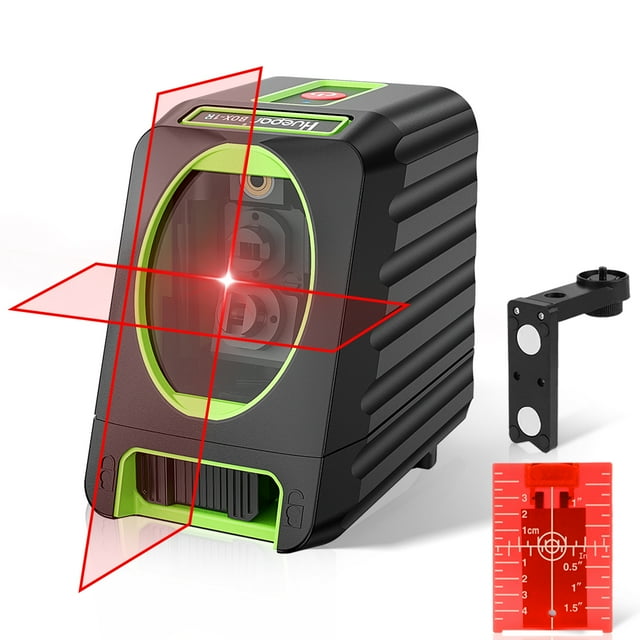 Self-Leveling Laser Level, 165Ft Outdoor Red Cross Line Laser Level ...