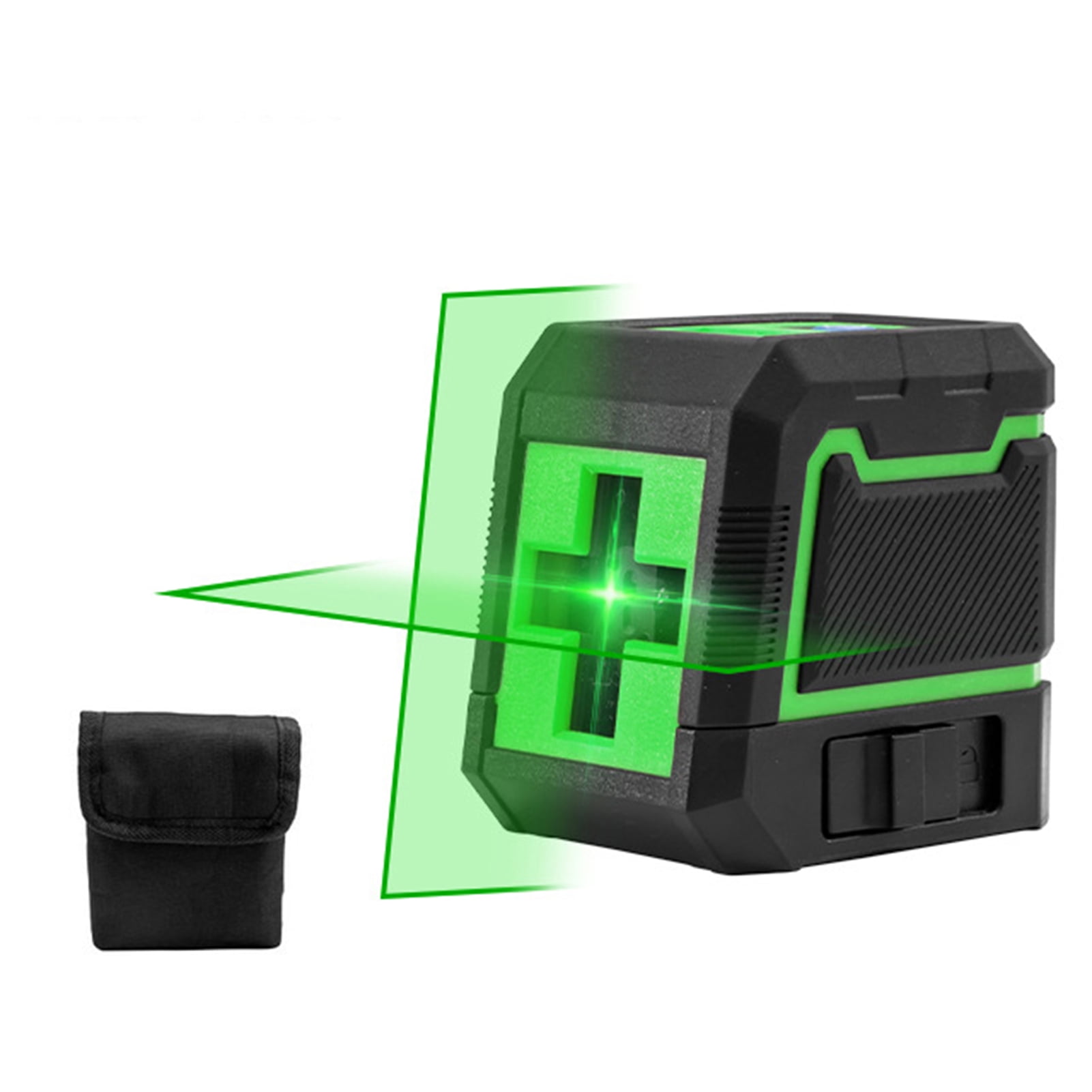 Self-Leveling Laser Level, 2 Lines Laser Level Green Cross Laser Beam ...