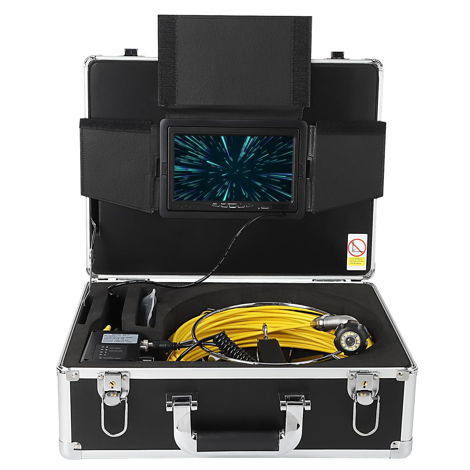 Self-Leveling Sewer Camera 165FT,HD Screen Pipe Borescope Drain ...