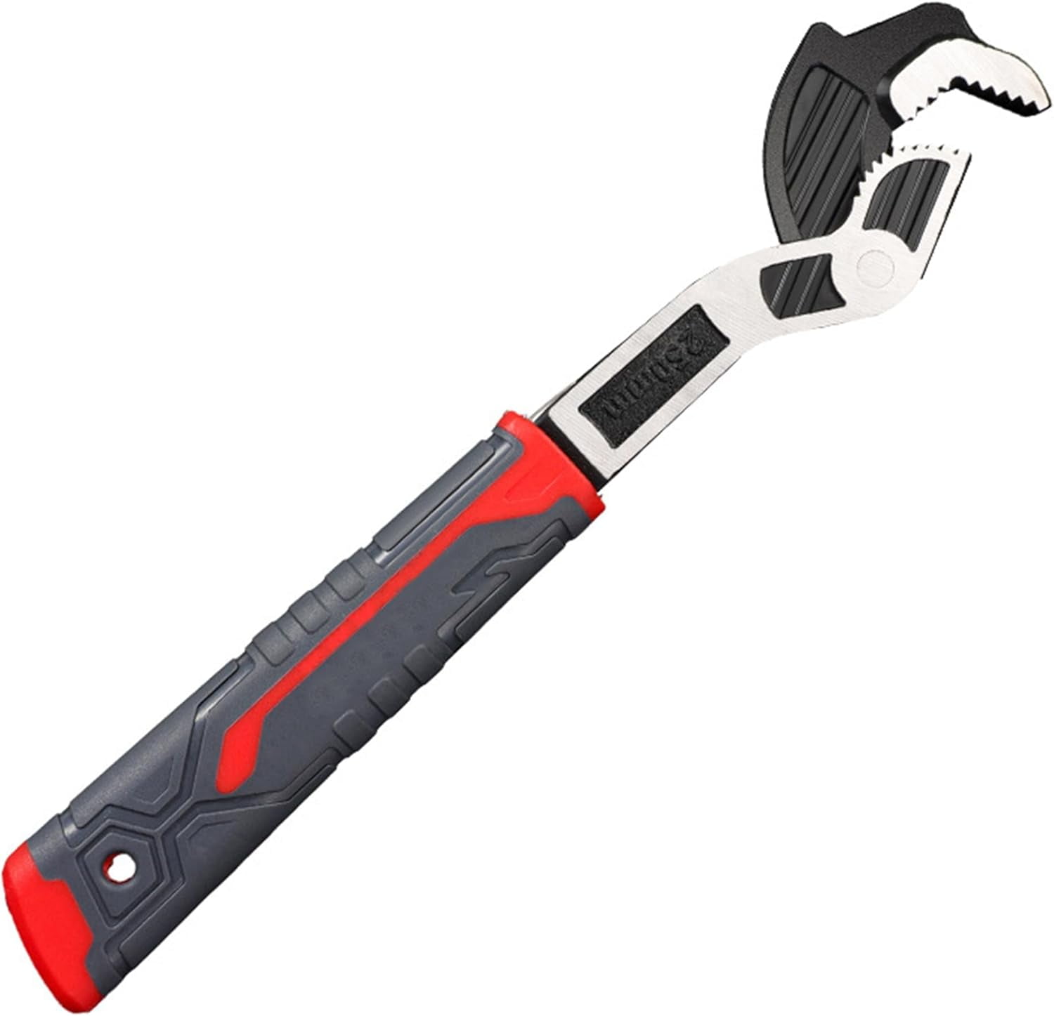Self Locking Adjustable Wrench Tool: Universal Soft Grip Adjustable ...