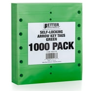 Sparco, SPR02887, Square Key Tags, 20 / Pack, White - Walmart.com