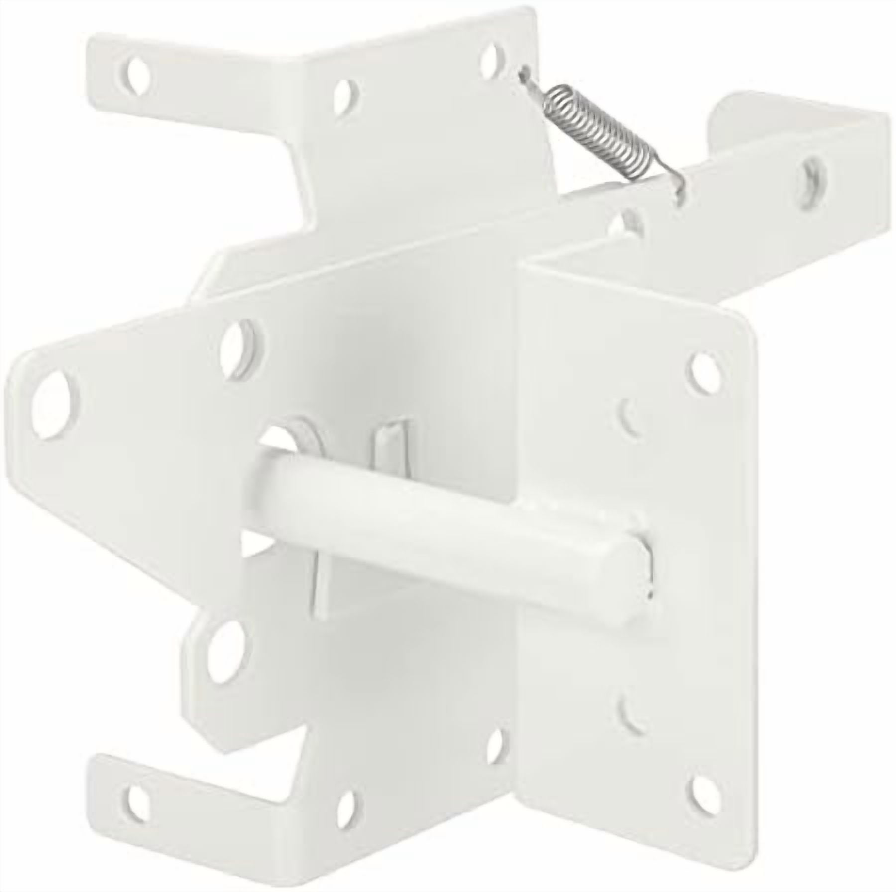Self-Locking Gate Latch Heavy Duty Post Mount Automatic Gravity Lever ...