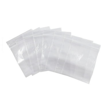 Self Locking Plastic Bags All Purpose Storage Baggies 100 pack - 2 x 2 ...