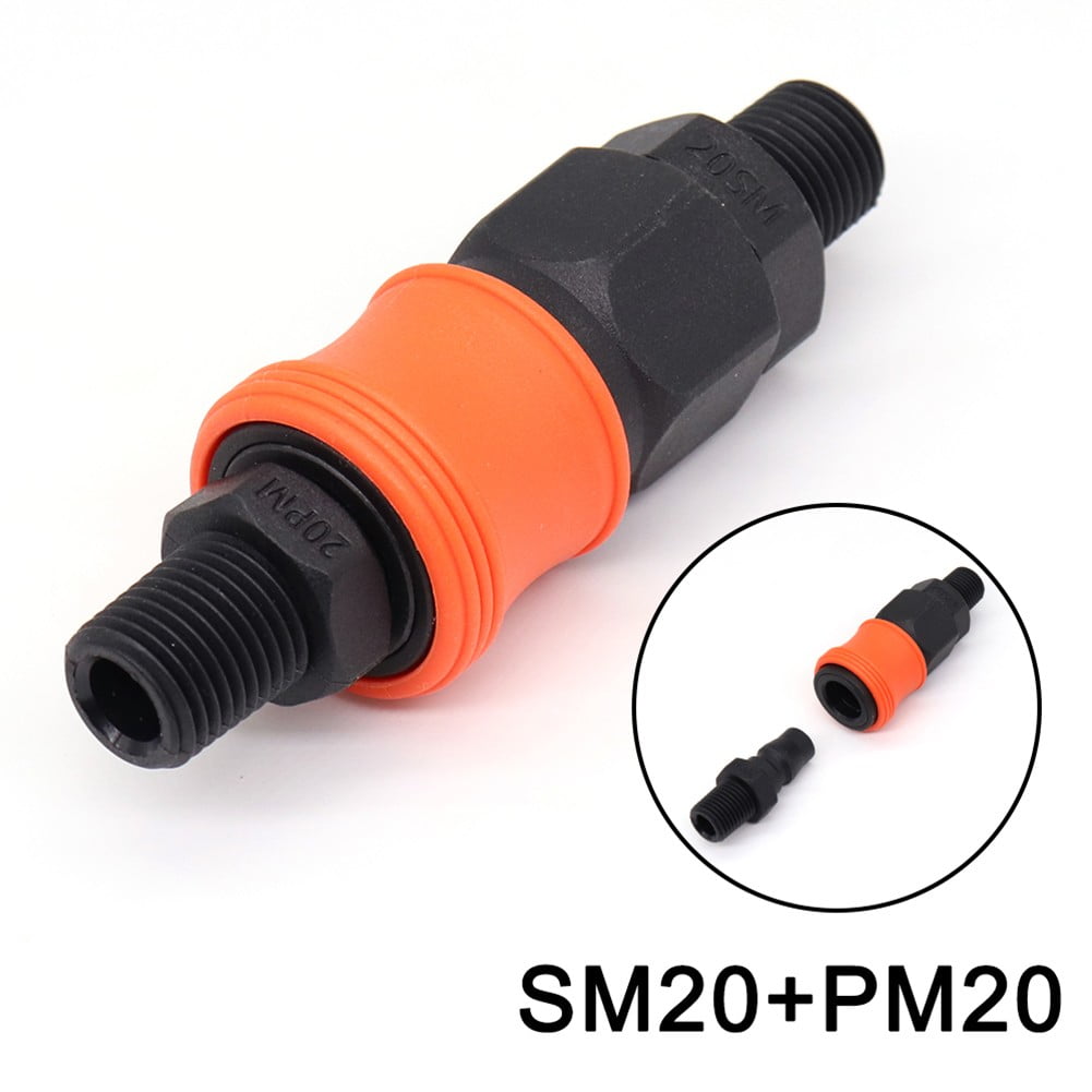 Self-Locking Pneumatic Fittings Air Compressor Hose Pneumatic Fittings Pu Tube 20Pm+20Sm ...