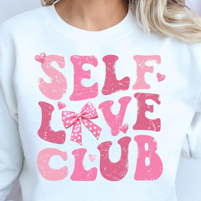 Self Love Club Shirt, Retro Self Love Club t-shirt, Self love shirt ...