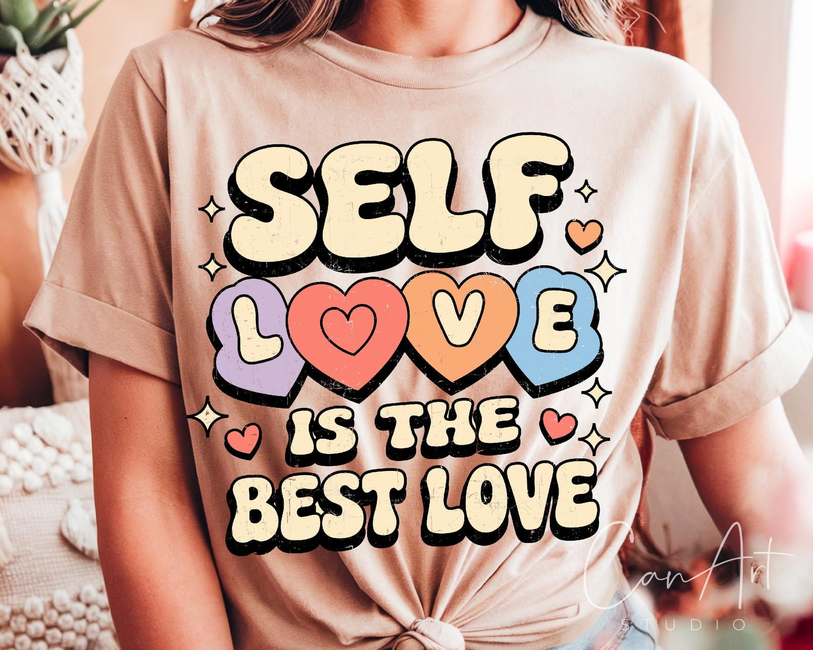 Self Love Is The Best Love Png, Love'S Day Png, Inspirational Png ...