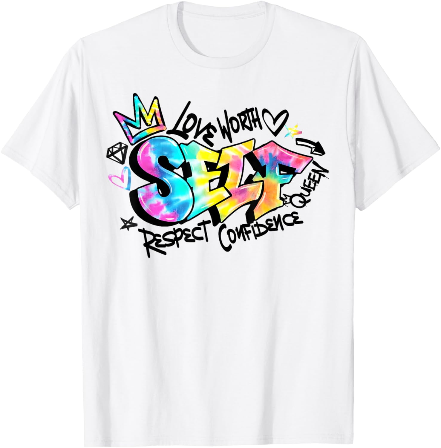 Self Love Self Respect Self Worth T-Shirt - Walmart.com