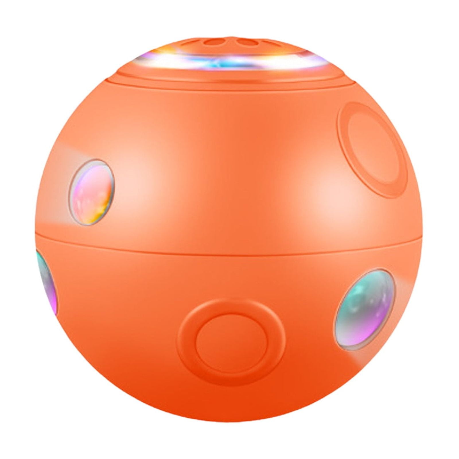 Self-Moving Interactive Dog Vibrating Toy with LED Lights Bouncing ...