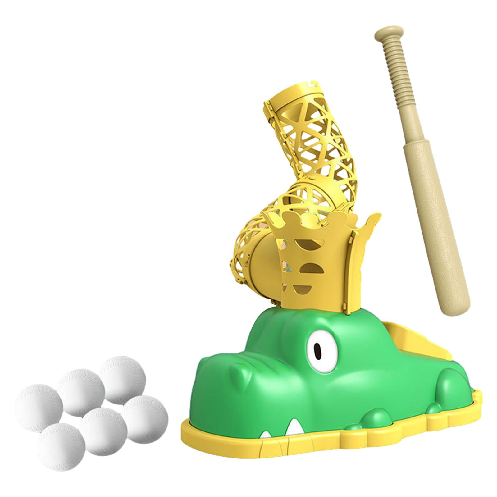 Self Pitching Machine Baseball Boys Girls Toddlers Baseball Thrower ...