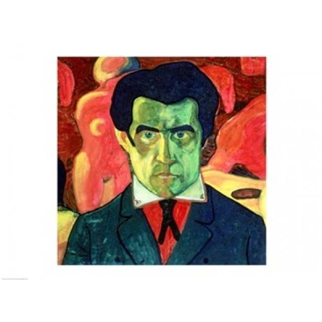 Self Portrait 1908 Poster Print by Kazimir Malevich - 36 x 24 in ...