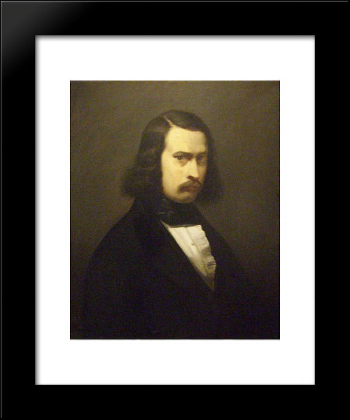 Self-Portrait 20x24 Framed Art Print by Millet, Jean-Francois - Walmart.com