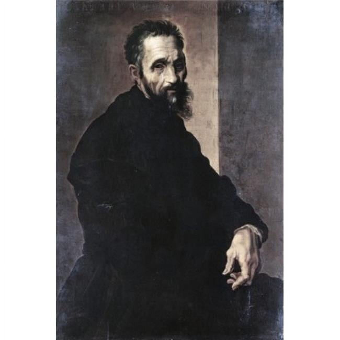 Self Portrait Michelangelo Buonarroti, 1475-1564 & Italian Poster Print ...