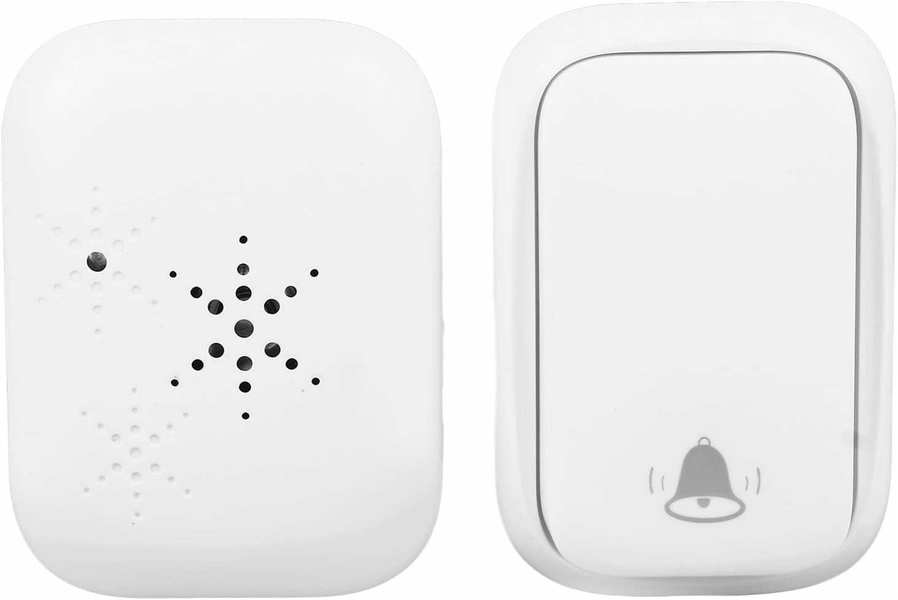 Self Powered Door Bell, Waterproof Alarm Door Bell 433MHZ Easy ...