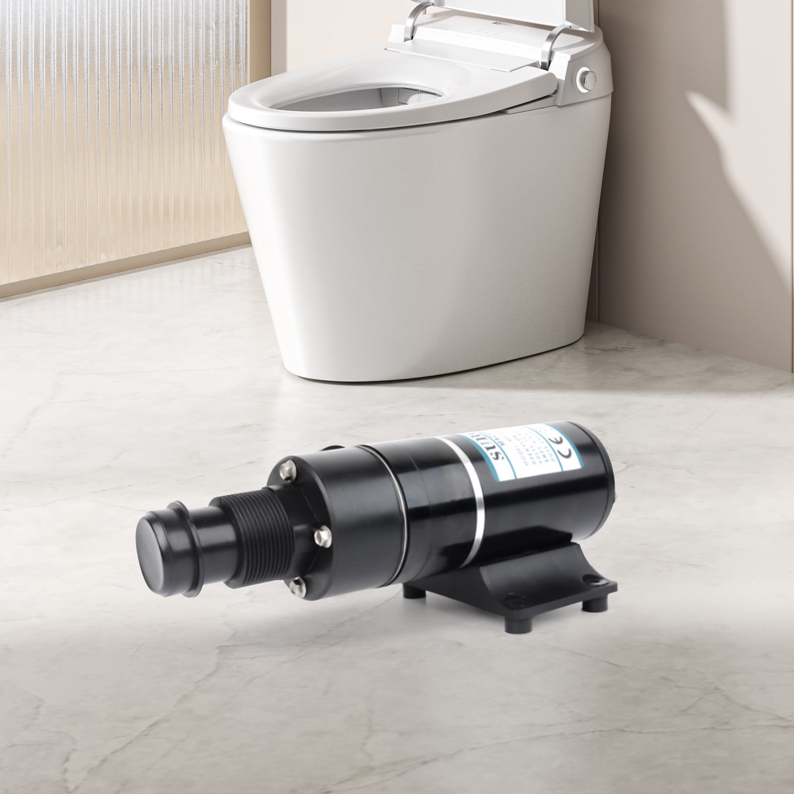 Self-Priming RV Macerator Pump – 2900 RPM, High Flow Rate 8.45 GPM ...