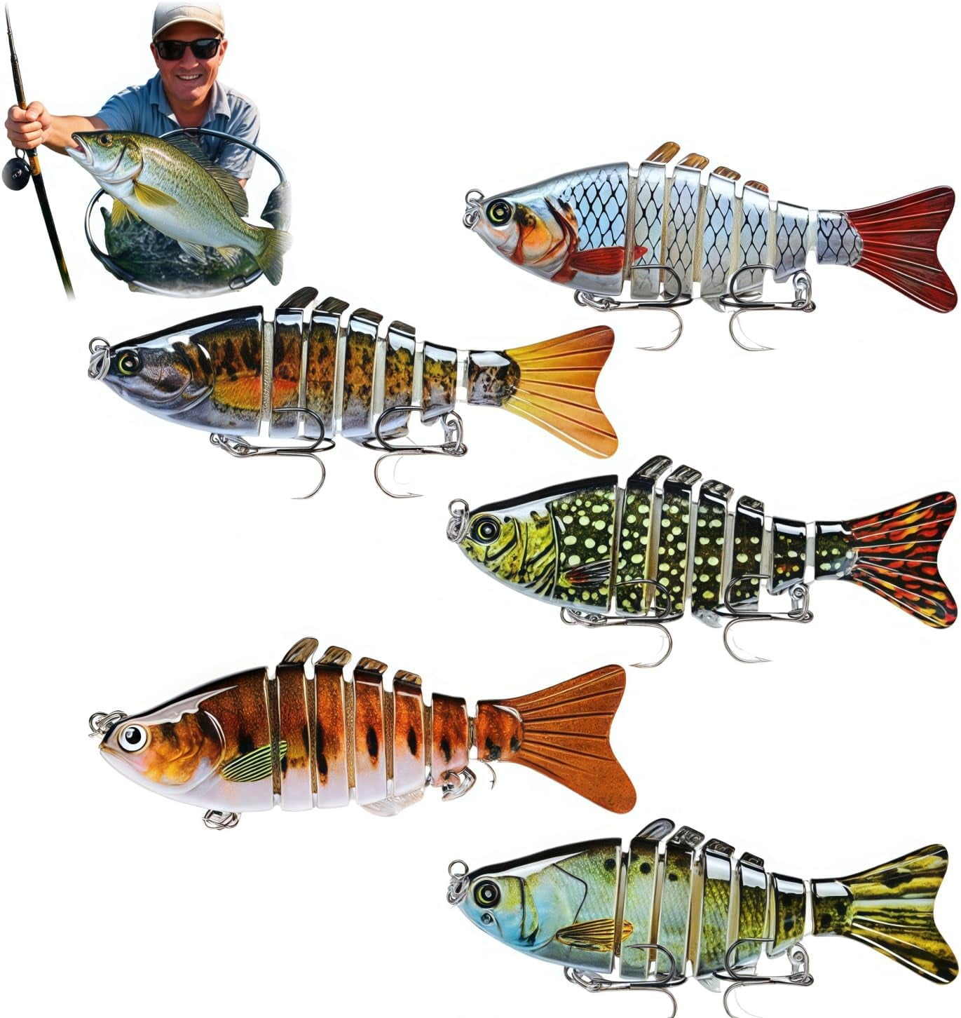 Self-Propelled Robotic Lure - 3D Bionic Swimming Bait with AI Motion ...