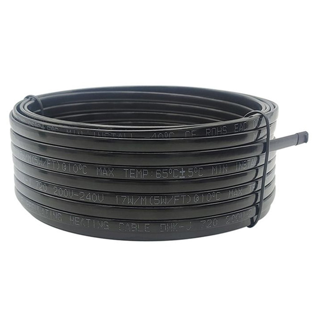 Self Regulating Heating Cable 220V 230V 240V Freeze Protection Pipe ...