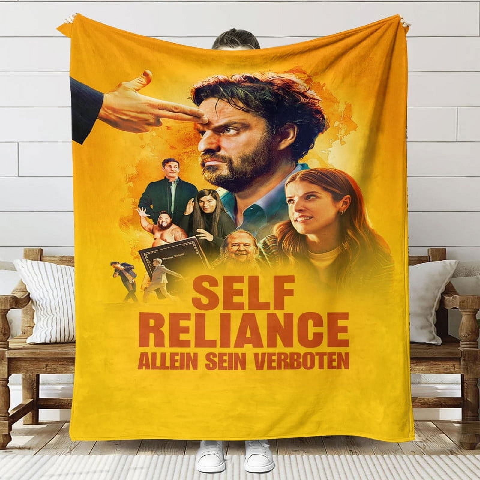 Self Reliance Movie Throw Blanket Gifts for Fans Lover Girls Boys Women ...