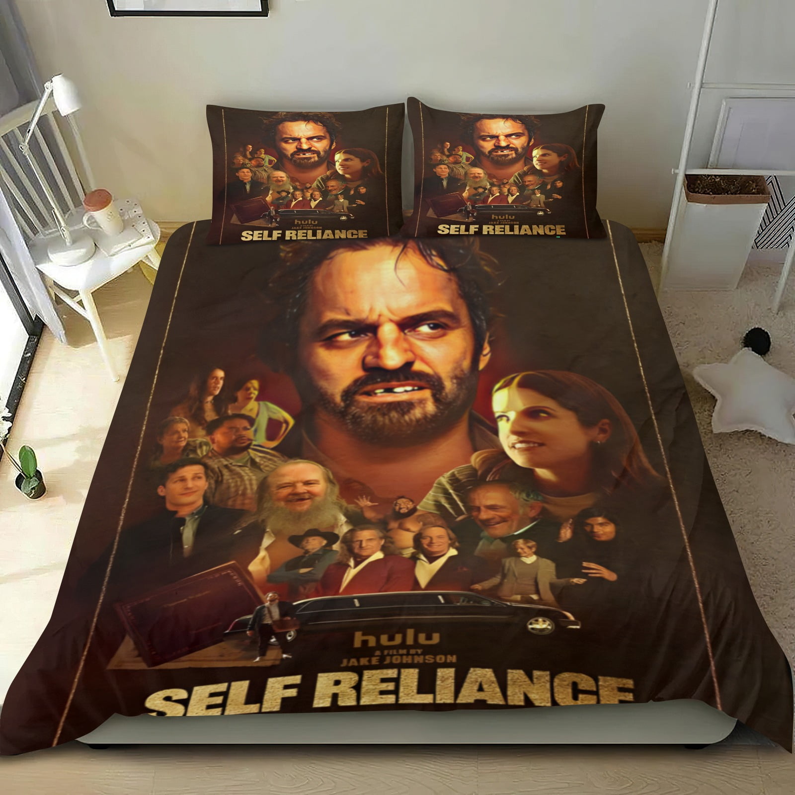 Self Reliance Movie thin bedding set has an iconic print, Perfect for ...