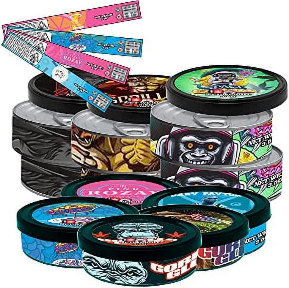 Self-Seal Cali Tin Can, Pressitin Cans with Ring Lid and Label, Side ...
