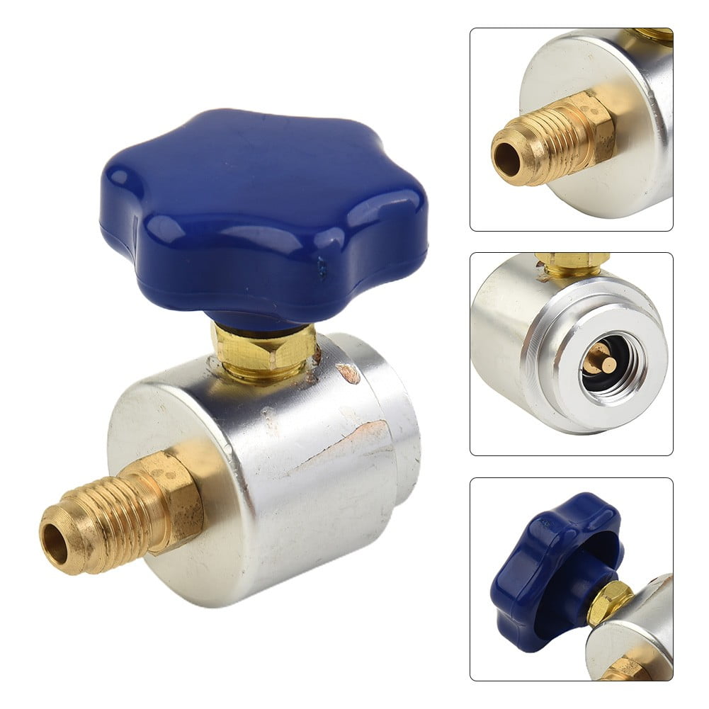 Self Sealing R134A Can Tap Valve Refrigerant Dispenser Tank Adapter for ...