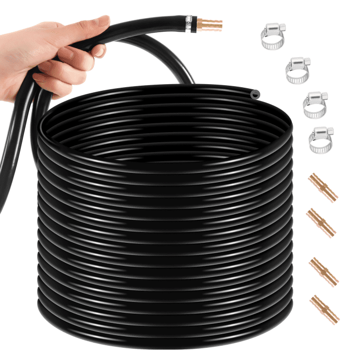 Self Sinking Aeration Hose, Weighted Pond Aeration Tubing with Hose ...