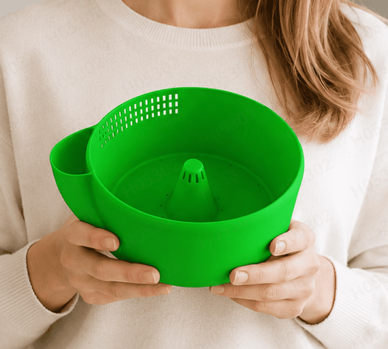 Self Spinning Berry Washing Bowl - Berry Bowls with Holes, 360 Degree ...