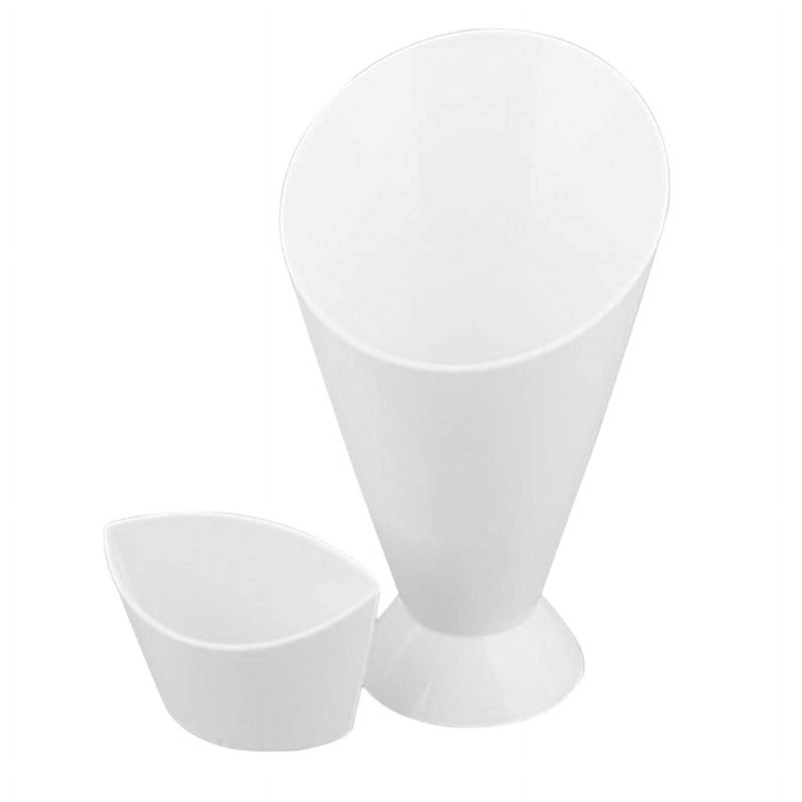 Self Stand 2 In 1 French Fry Cone with Dipping Cup Potato Tools ...