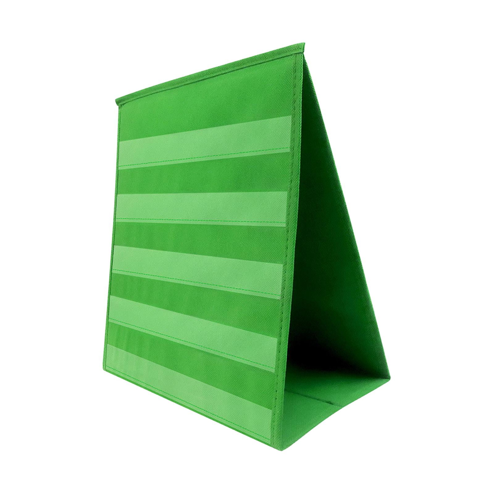 Self Standing Teaching Pocket Chart, Foldable Table Top Card Display ...