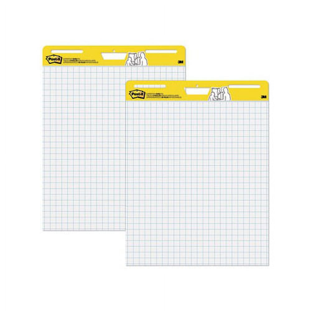 Self-Stick Easel Pads 25 x 30, White, 30 Sheets, 2/Carton - Walmart.com