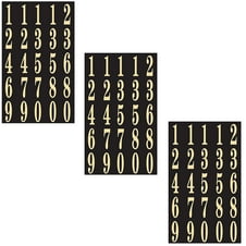 1 Inch Number Stickers