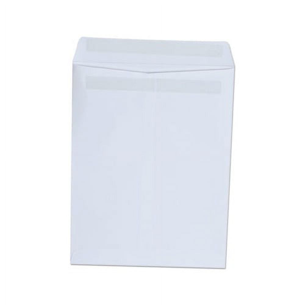 Self-Stick Open-End Catalog Envelope 10 1/2, Square Flap, Self-Adhesive ...